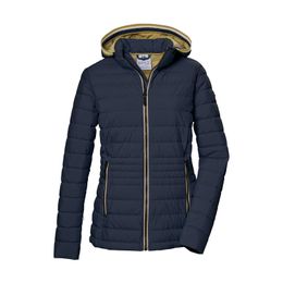 G.I.G.A. by Killtec Steppjacke "GS 69 WMN QLTD JCKT", Damen, Gr. 48, blau (navy), Obermaterial: 100% Polyester;Futter: 100% Polyester;F&uuml;llung: 100% Polyester, G.I.G.A. DX BY KILLTEC, Jacken Steppjacke, Wasserabweisende, winddichte, atmungsaktive Damen Steppjacke