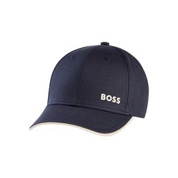 Baseball Cap BOSS Green "Cap-Bold", Damen, dunkelblau 404, Twill, Baumwolle, Caps Baseball Cap, mit kontrastfarbener Unterseite, Unisex