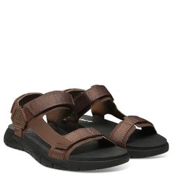 Sandale Timberland "WINDHAM TRAIL WINDHAM TRAIL SANDAL", Herren, Gr. 46, braun 026, Textil, Schuhe Sandale