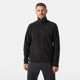 Fleecejacke Helly Hansen "DAYBREAKER FLEECE JACKET", Herren, Gr. XL, schwarz, Fleece, Obermaterial: 100% Polyester. Futter: 100% Polyester, unifarben, Basic Po-bedeckend, Jacken Fleecejacke, sportlicher Look mit Logostickerei, mit Rei&szlig;verschluss