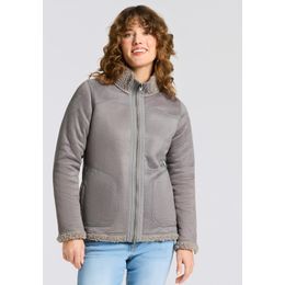 G.I.G.A. by Killtec Wendejacke "GW 62 WMN JCKT", Damen, Gr. 36, stein, Obermaterial: 100% Polyester, G.I.G.A. DX BY KILLTEC, Jacken Wendejacke, &Uuml;bergangsjacke