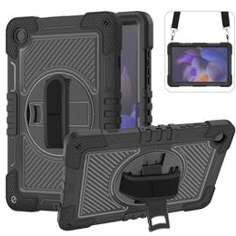 Wigento F&uuml;r Samsung Galaxy Tab A11+ Plus / A9+ Plus 360 Grad H&uuml;lle Schwarz