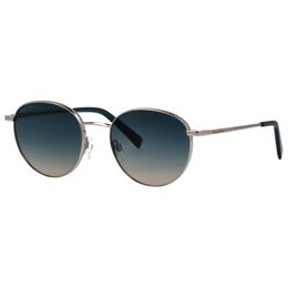 Marc O'Polo Sonnenbrille MARC O'POLO "Modell 505123", Herren, silber, leicht gl&auml;nzend, metallic, Sonnenbrillen Sonnenbrille, Form Panto, Logoschriftzug auf B&uuml;gel, Metallfassung