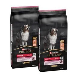 Purina PRO PLAN Adult Medium Sensitive Skin 2x14 kg