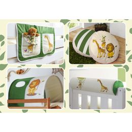 Ticaa Kinder Hochbett Zubeh&ouml;r Set 4-teilig