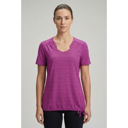 T-Shirt Killtec "KOS 46 WMN TSHRT", Damen, Gr. 44, rose violet, Obermaterial: 93% Polyester, 7% Elasthan, Shirts T-Shirt, Topseller
