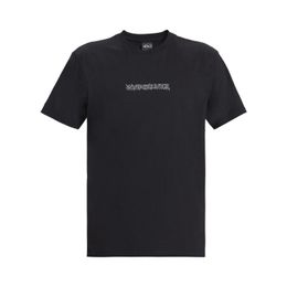 T-Shirt Quiksilver "Razor", Herren, Gr. XS, schwarz, Obermaterial:100% Walkfrottier;, Shirts T-Shirt
