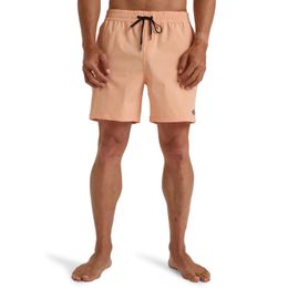 Boardshorts Billabong "Every Other Day", Herren, Gr. XL, orange (peach), Obermaterial: 72% Microfaser, 20% Walkfrottier, 8% Elasthan;, Hosen Boardshorts