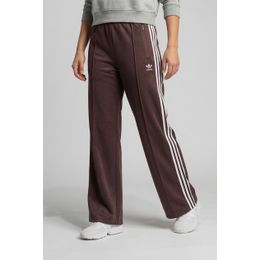 Sporthose adidas originals "BECKENBAUER", Damen, Gr. XS, N-Gr, shadow braun, normal, gr., Obermaterial: 52% Baumwolle, 48% Polyester, Hosen Sporthose, Topseller
