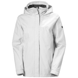 Regenjacke Helly Hansen "W ADEN JACKET", Damen, Gr. S, wei&szlig;, Web, Obermaterial: 100% Polyester. Futter: 100% Polyester, unifarben, Basic normal, mit Riegel, Jacken Regenjacke, wasserdicht, winddicht, atmungsaktiv, mit hochschlie&szlig;endem Kragen