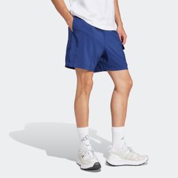 Shorts adidas Sportswear "ESSENTIALS SMALL LOGO CARGO CHELSEA", Herren, Gr. L, N-Gr, dunkelblau, wei&szlig;, normal, gr., Obermaterial: 100% Polyester, Hosen Shorts