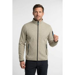 Fleecejacke Icepeak "BREDSTEDT", Herren, Gr. XL, powder, Obermaterial: 100% Polyester, normal, Jacken Fleecejacke, sportlicher Stil, mit Stehkragen, mit Rei&szlig;verschlusstaschen