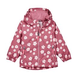 Funktionsjacke "FIOS 24 MNS JCKT", Kinder, Gr. 110/116, ros&eacute;, Obermaterial: 100% Polyester;Futter: 100% Polyester, FIRST INSTINCT BY Killtec, Jacken Funktionsjacke, Wasserdichte Kinderjacke mit verl&auml;ngerbaren &Auml;rmeln und Print