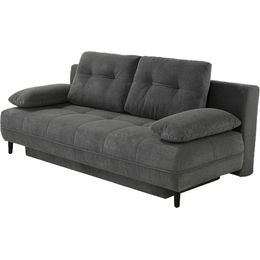 Jockenh&ouml;fer Schlafsofa JOCKENH&Ouml;FER GRUPPE "Til, B: 206 cm, Liegefl. 140x200 cm", grau, B:206cm T:98cm, Korpus: 95% Polyester, 5% Nylon;Kissen: 95% Polyester, 5% Nylon, Sofas, Schlafsofa, mit Bettfunktion & Bettkasten