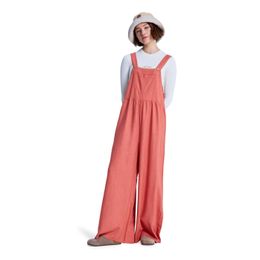 Jumpsuit Roxy "Easy Isle", Damen, Gr. L, US-Gr&ouml;&szlig;en, apricot brandy, Obermaterial: 85% Viskose, 15% Leinen;, Overalls Jumpsuit
