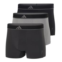 Trunk adidas Sportswear "Active Micro Flex", Herren, Gr. XXL, 907,, Single Jersey, Obermaterial: 85% Polyester, 15% Elasthan, k&ouml;rpernah, Unterhosen Trunk, elastischer Bund, weich, Mikrofaser, ohne Eingriff
