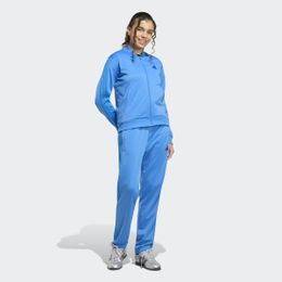 Trainingsanzug adidas Sportswear "DAYREADY", Damen, Gr. XS, ray blau, Obermaterial: 100% Polyester, Sportanz&uuml;ge Trainingsanzug, Topseller