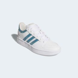 Sneaker adidas Sportswear "HOOPS CLASSIC", Damen, Gr. 41, cloud wei&szlig;, supplier colour, orbit grau, Synthetik, Schuhe Sneaker