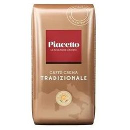 Piacetto Tradizionale Caff&egrave; Crema - 1x 1 kg Ganze Bohne - Intensit&auml;t: 6/6