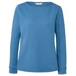 Tchibo - Strukturiertes Sweatshirt - Damen - Gr. M - hellblau