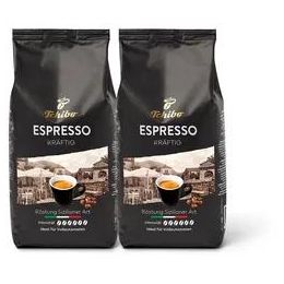 Tchibo - Espresso Kr&auml;ftig - 2 x 1 kg Ganze Bohne - Intensit&auml;t: 6/6