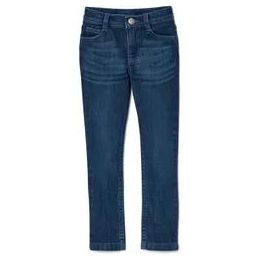 Tchibo - Kinder-Slim-Jeans ‒ Fit &raquo;Lotta&laquo; - M&auml;dchen - Gr. 122/128 - dunkelblau