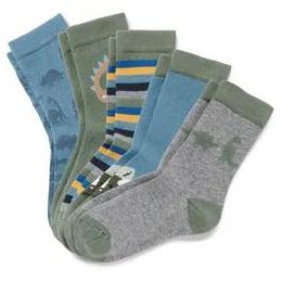 Tchibo - 5 Paar Socken - Baby - Gr. 23-26 - blau