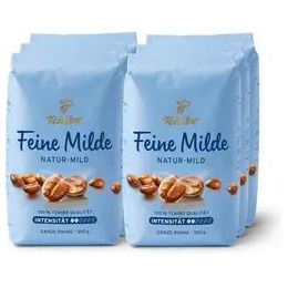 Tchibo - Feine Milde - 6 x 500 g Ganze Bohne - Intensit&auml;t: 2/6