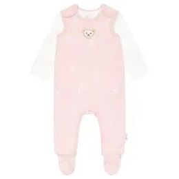 Steiff - Baby - Gr. 56 - rosa/print