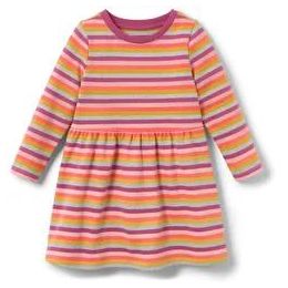 Tchibo - Kinder-Sweatkleid - M&auml;dchen - Gr. 122/128 - mehrfarbig/gestreift