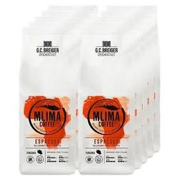 Tchibo - Mlima Coffee - Espresso - 10x 500 g Ganze Bohne - Intensit&auml;t: 5/6