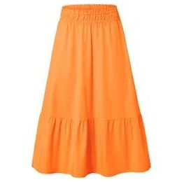 Tchibo - Gewebter Midi-Rock - Damen - Gr. 42 - orange