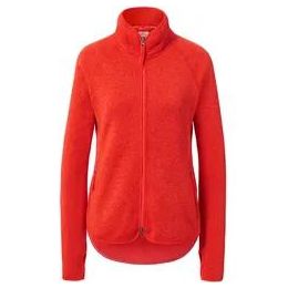 Tchibo - Strickfleece-Jacke - Damen - Gr. XS - orange
