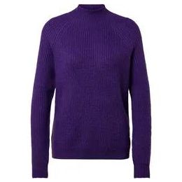 Tchibo - Grobstrickpullover mit Stehkragen - Damen - Gr. L - lila