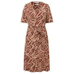 Tchibo - Bedrucktes Jerseykleid - Damen - Gr. S - beige/print