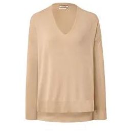 Tchibo - Feinstrick-Pullover - Damen - Gr. S - beige