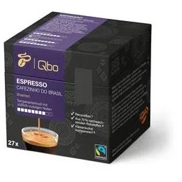 Tchibo Qbo Espresso Cafezinho DO Brasil - 27 Kapseln - Intensit&auml;t: 8/10