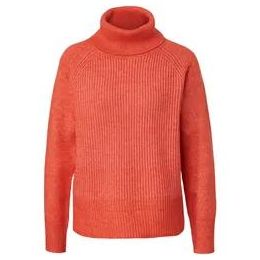 Tchibo - Grobstrickpullover mit Rollkragen - Damen - Gr. XL - orange