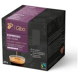 Tchibo Qbo Espresso ORO Tolima - 27 Kapseln - Intensit&auml;t: 7/10