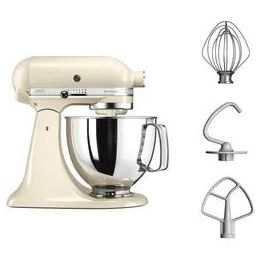 KitchenAid K&uuml;chenmaschine &raquo;Artisan 5Ksm125&laquo; inkl. Fleischwolf und Spritzgeb&auml;ckvorsatz - creme