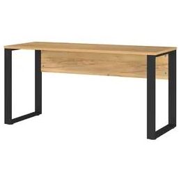 Germania Tchibo - Schreibtisch &raquo;GW-Adrano&laquo; - 150x60x74cm - schwarz - Holz / Kunststoff