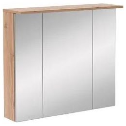 Schildmeyer Tchibo - Spiegelschrank &raquo;Sps 800.1 Nora&laquo; - 80,5x23,5x72,5cm - braun - Holz / Glas / Metall