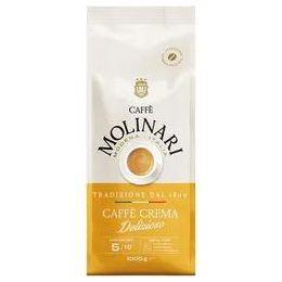 Caff&egrave; Molinari Caff&egrave; Crema Delizioso - 1 kg Ganze Bohne - Intensit&auml;t: 5/10