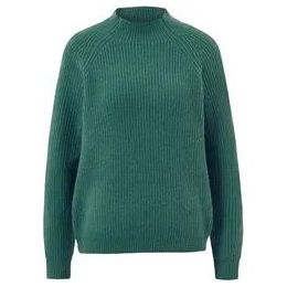 Tchibo - Grobstrickpullover mit Stehkragen - Damen - Gr. S - gr&uuml;n