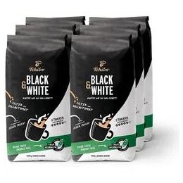 Tchibo - Black & White - 6 x 1 kg Ganze Bohne - Intensit&auml;t: 5/6