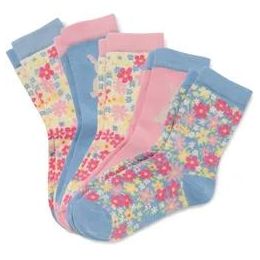 Tchibo - 5 Paar Kleinkind-Socken - Baby - Gr. 23-26 - hellblau