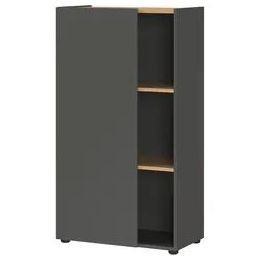 Germania Tchibo - Aktenschrank &raquo;GW-Adrano&laquo; - 61x34x110cm - braun - Holz / Kunststoff