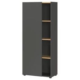 Germania Tchibo - Aktenschrank &raquo;GW-Adrano&laquo; - 61x34x145cm - braun - Holz / Kunststoff