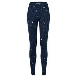 Tchibo - Kuschelige Leggings - Damen - Gr. S - dunkelblau/print