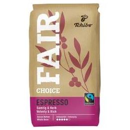 Tchibo - Fair Choice Espresso - 1 kg Ganze Bohne - Intensit&auml;t: 5/6